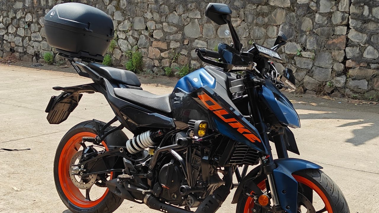 All new Duke 250 Gen3 got tour ready wit safety mods in the house of # ...