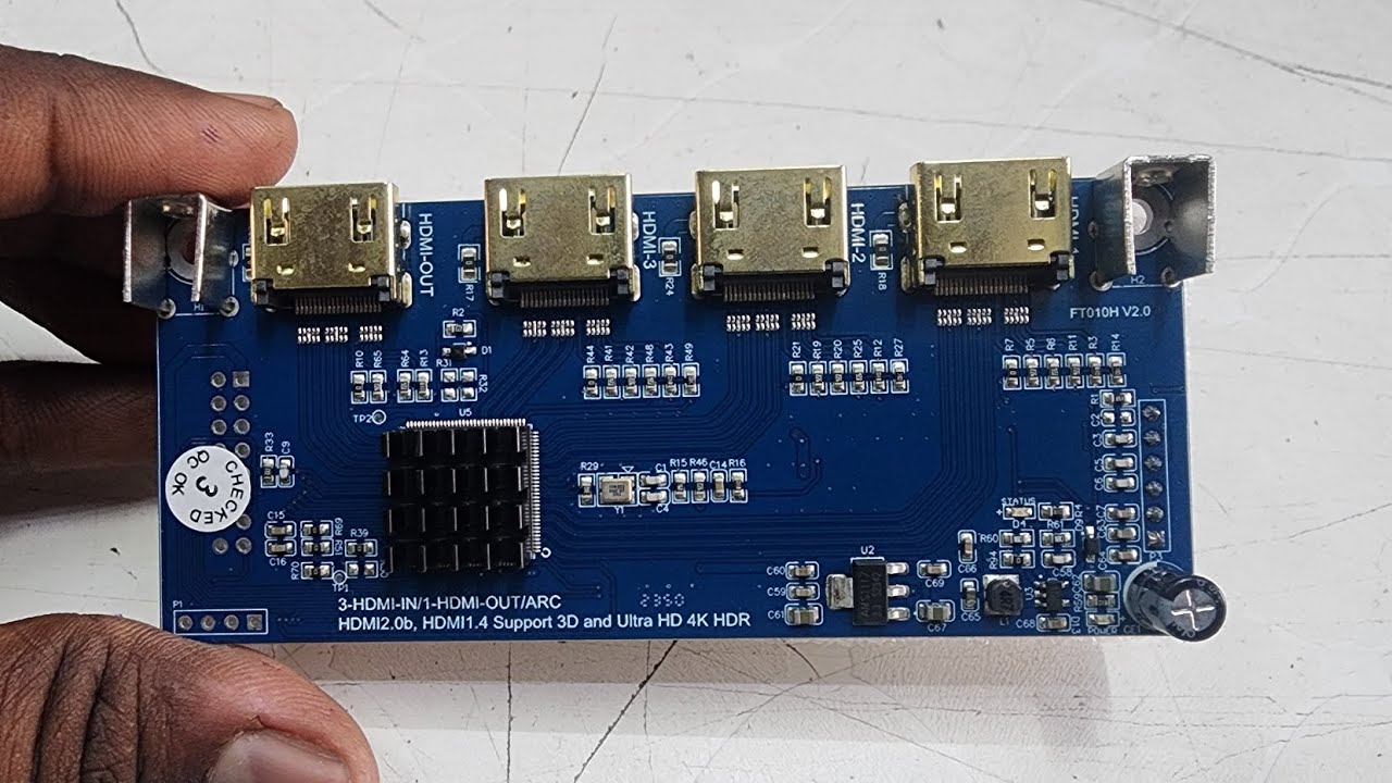 4k and 3D HDMI Decoder For Futech DSP V4 Kit - YouTube