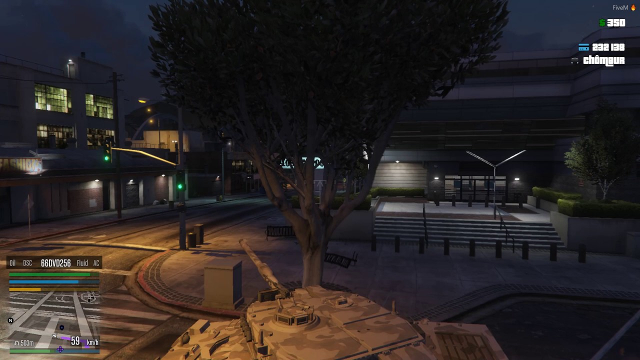 FiveM Tank vs Mirage police RP - YouTube