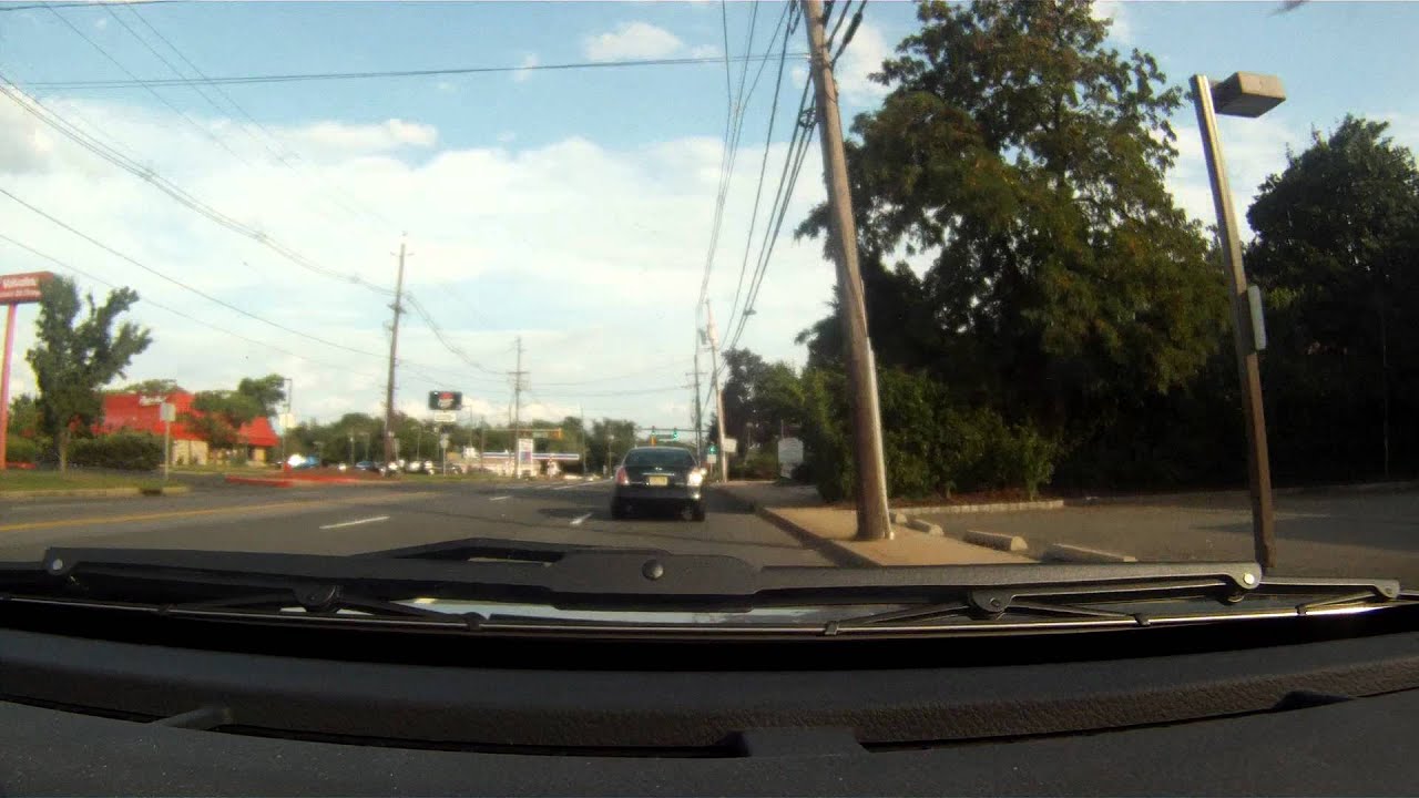 Driving from south plainfield nj to sam ash in edison nj - YouTube