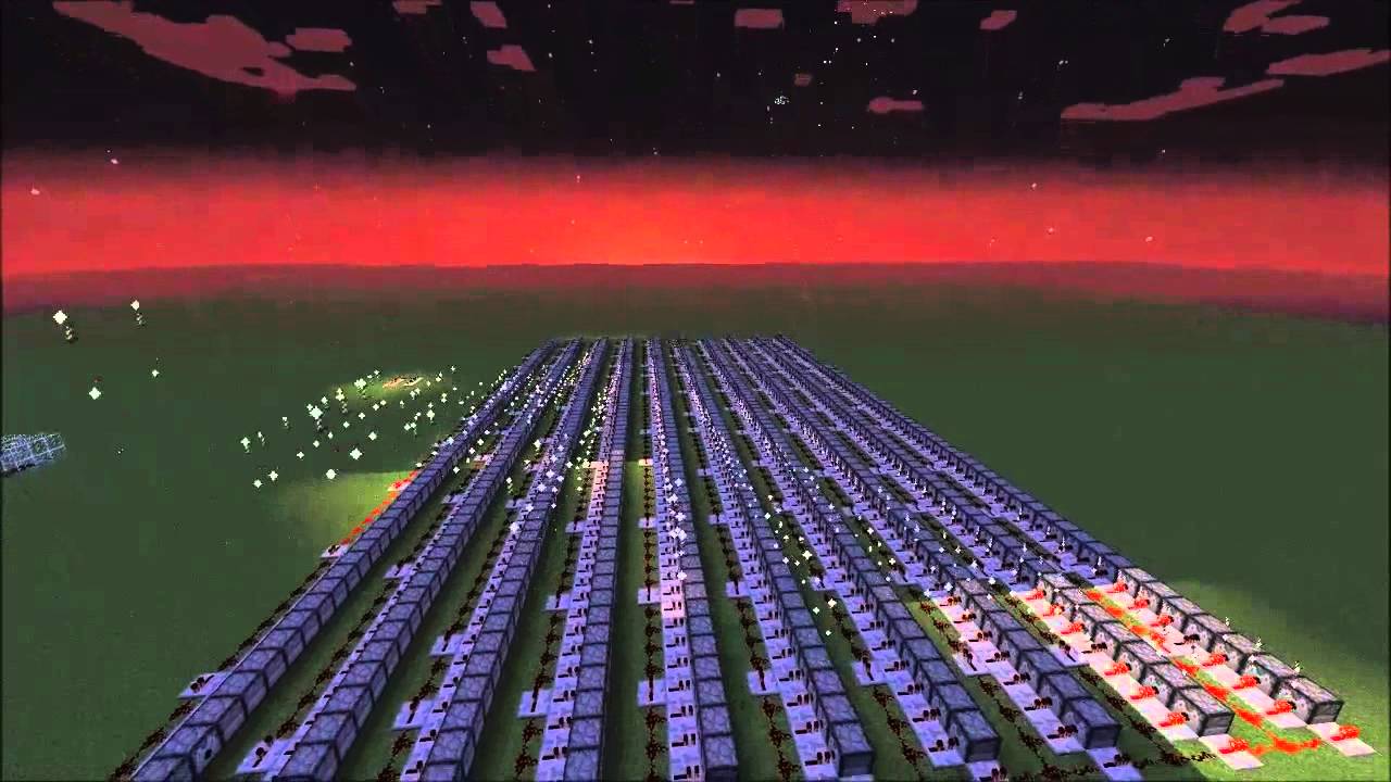 MINECRAFT-THE BIGGEST FIREWORK EVER - YouTube