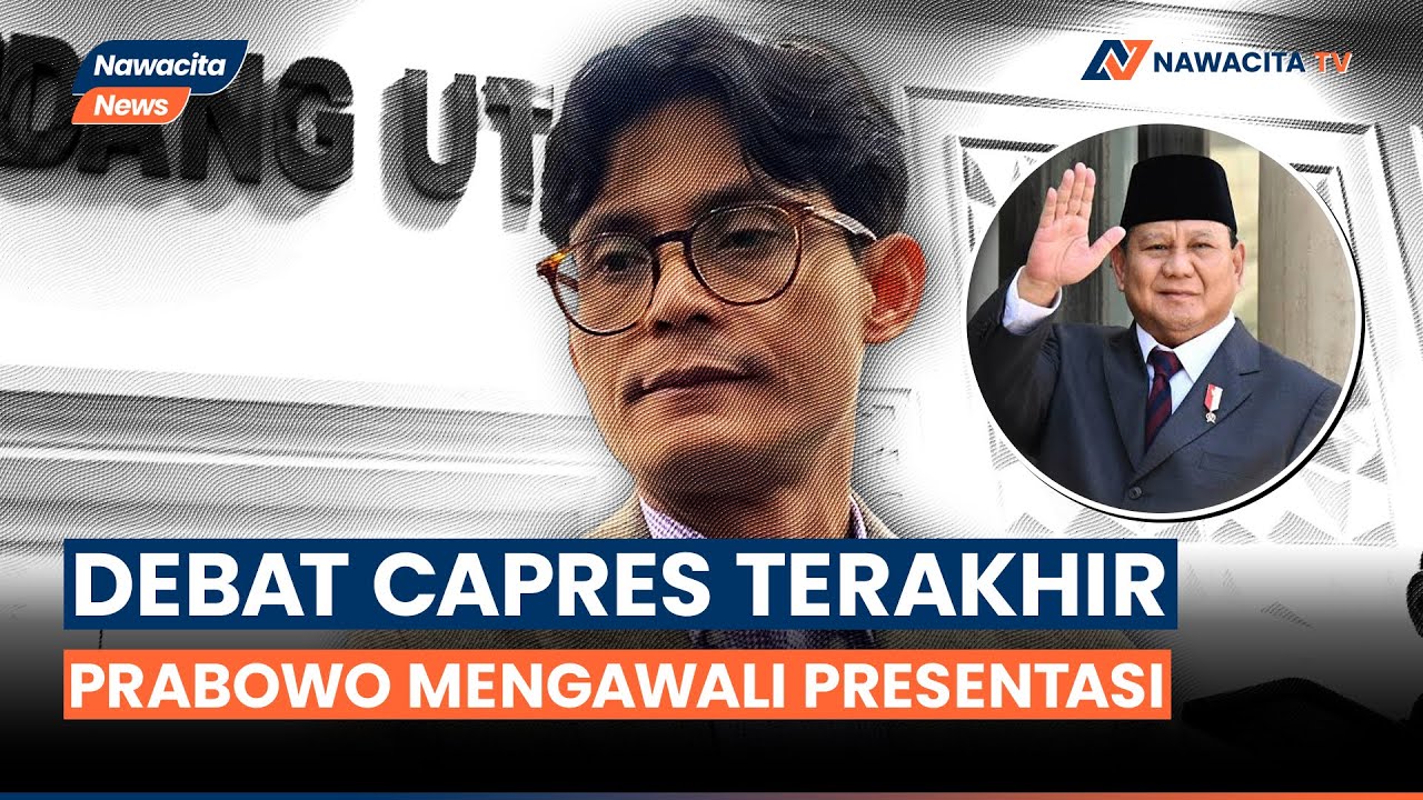 Persiapan Debat Capres Ke-5: TV One, ANTV dan Net TV Menjadi Media ...