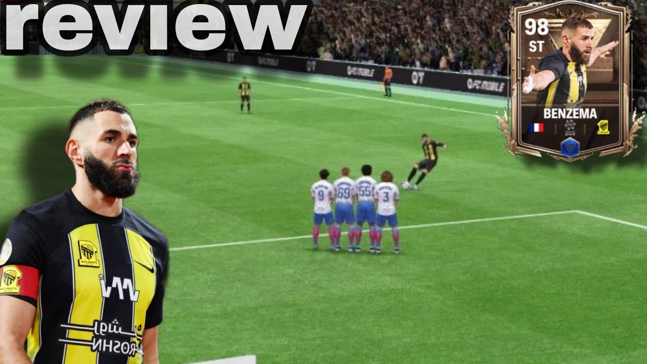 Benzema he’s long shot 🔥!! Full review || fc mobile - YouTube