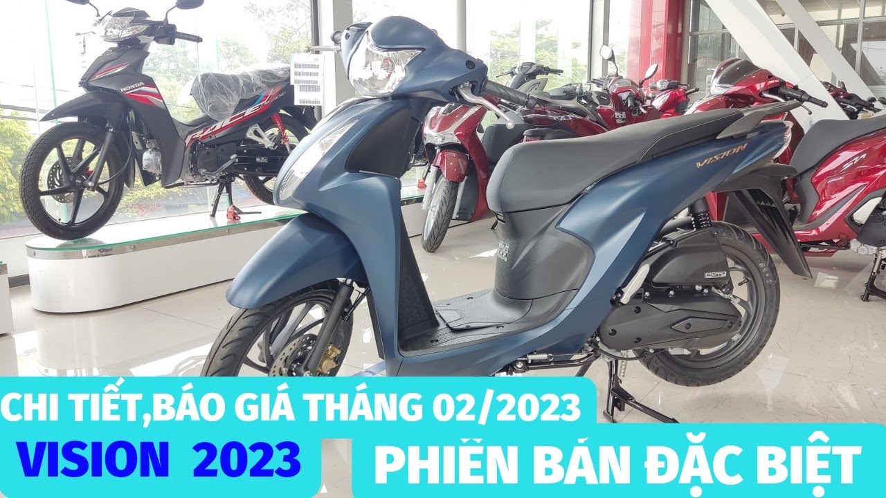 Honda Vision 2023 bản đặc biệt. Chi tiết, báo giá Vision mới nhất màu ...