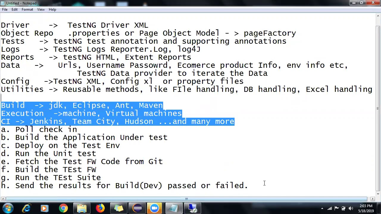 Selenium Automation Test Framework Discussion and Creation POC of ...