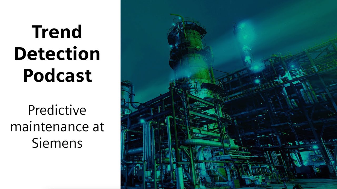 Trend Detection – Predictive maintenance at Siemens - with Anja Adling - YouTube