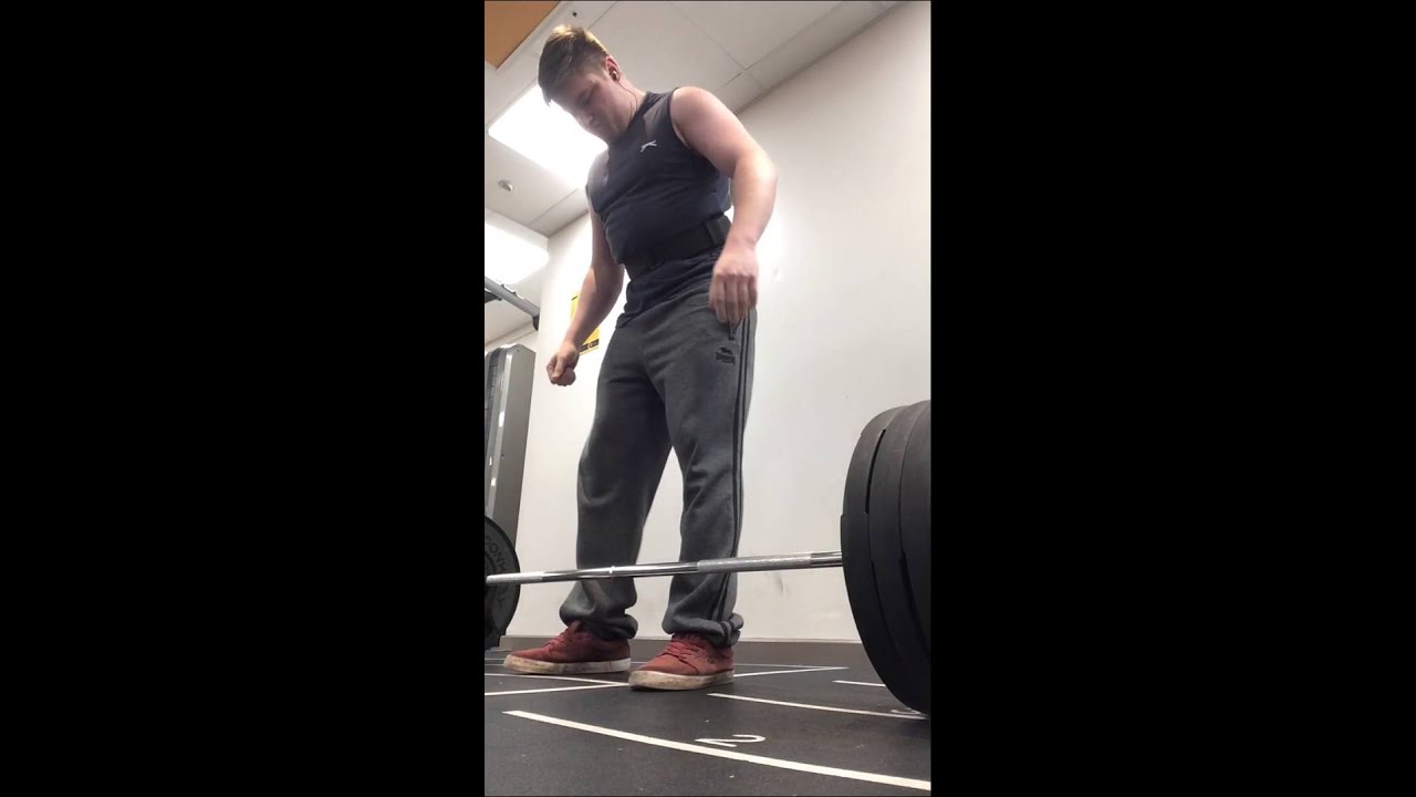 New 200KG deadlift PR! @100KG BW - YouTube