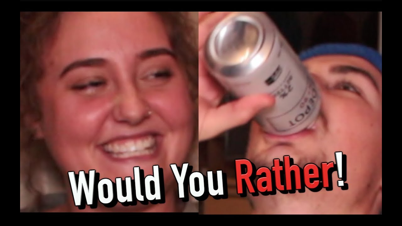 WOULD YOU RATHER! with GIRLFRIEND! - YouTube