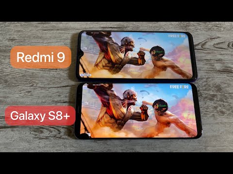 Freefire : Xiaomi Redmi 9 vs Galaxy S8 Plus TEST SPEED GAMING 2021