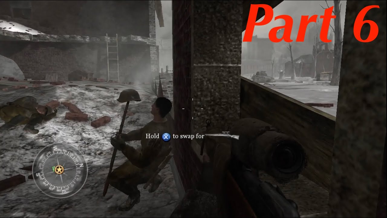 Call of Duty 2 Russian Campaign Part 6: Fortress Stalingrad - Comrade ...