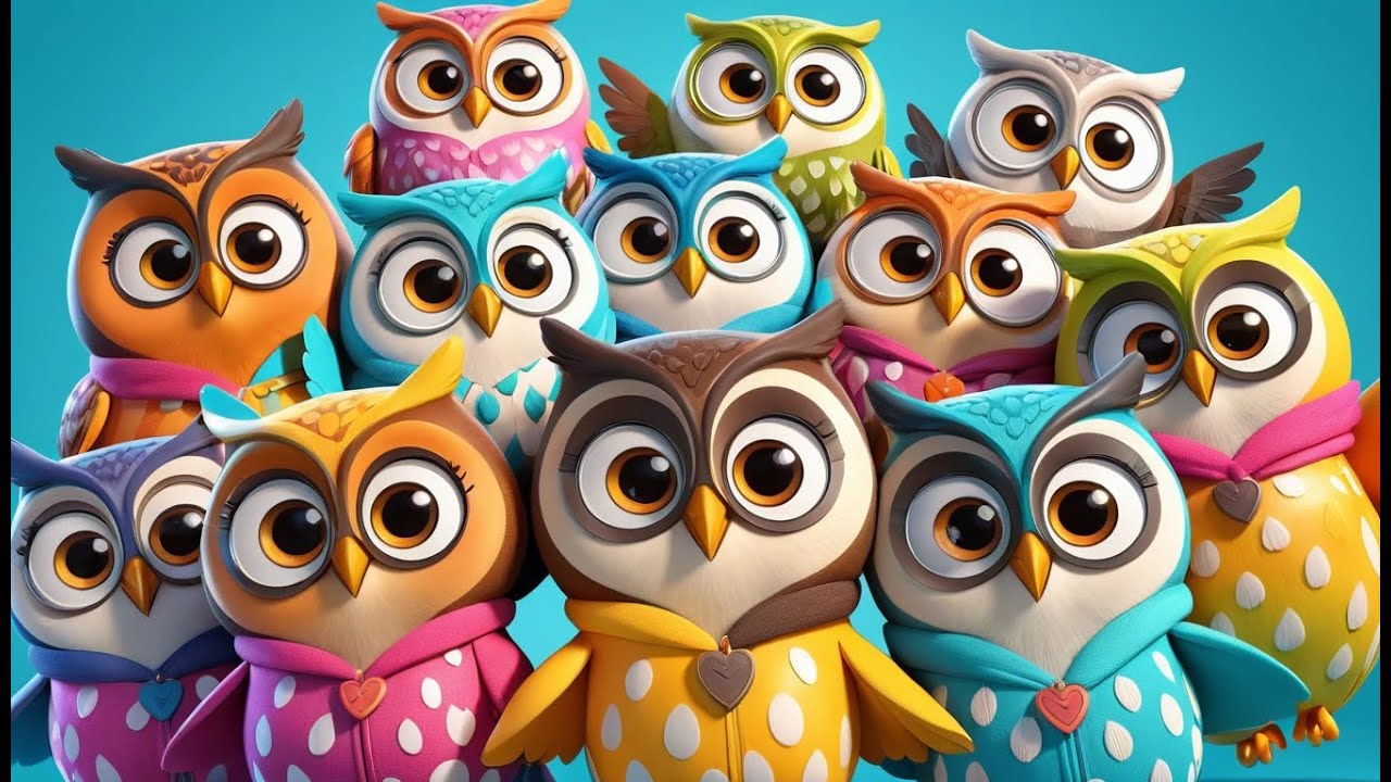 Owl Song – Guess Who Hoots First | Fun Animal and Counting Rhyme for ...