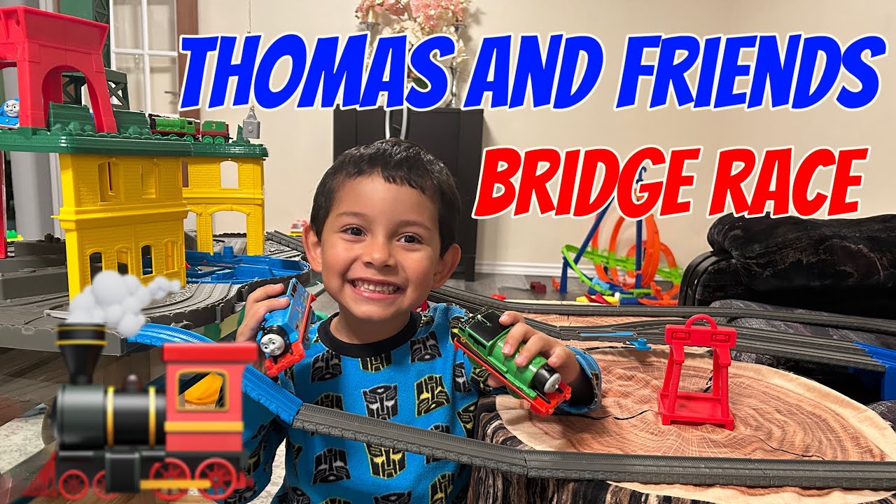 THOMAS AND FRIENDS BRIDGE RACE 🚂 - YouTube