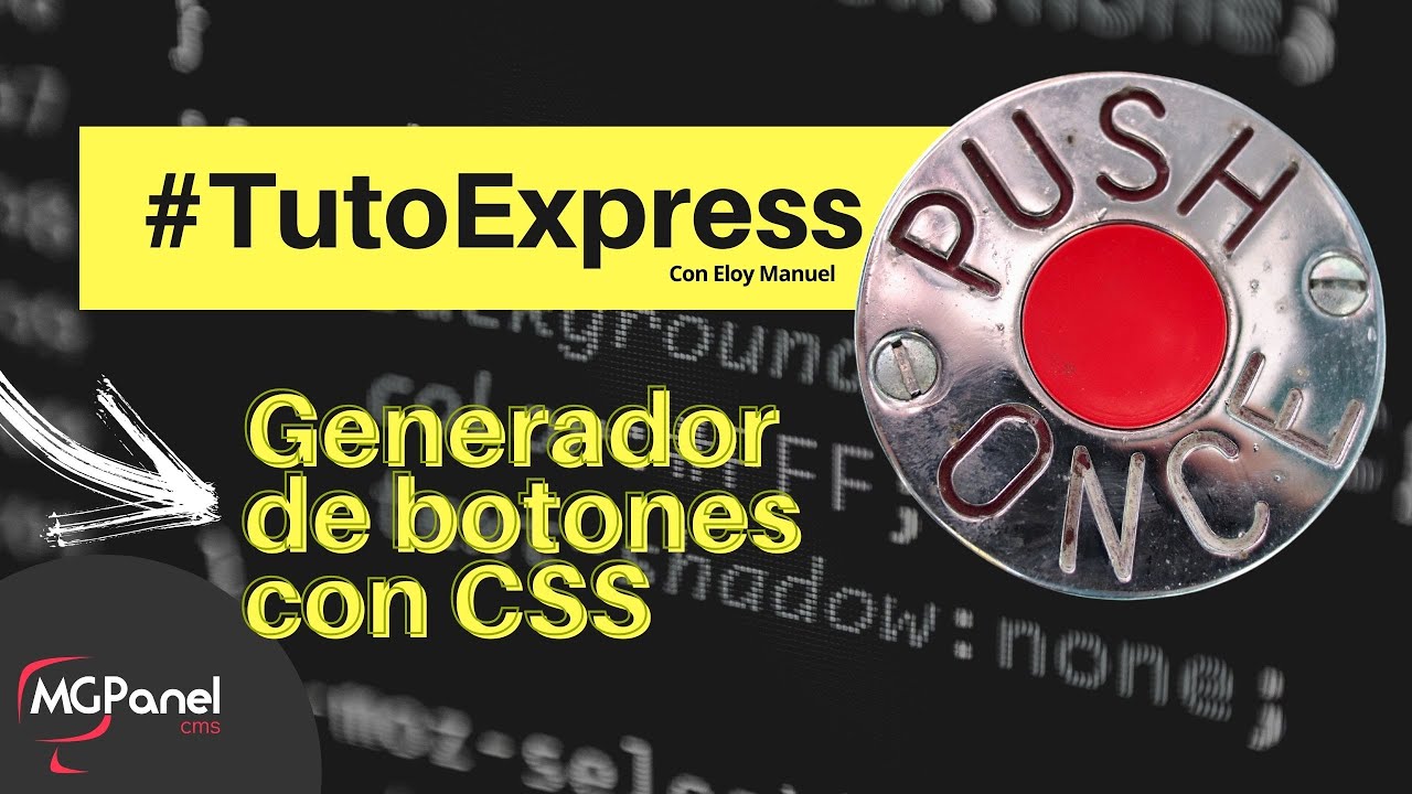 #TutoExpress - Generador de botones con CSS - YouTube
