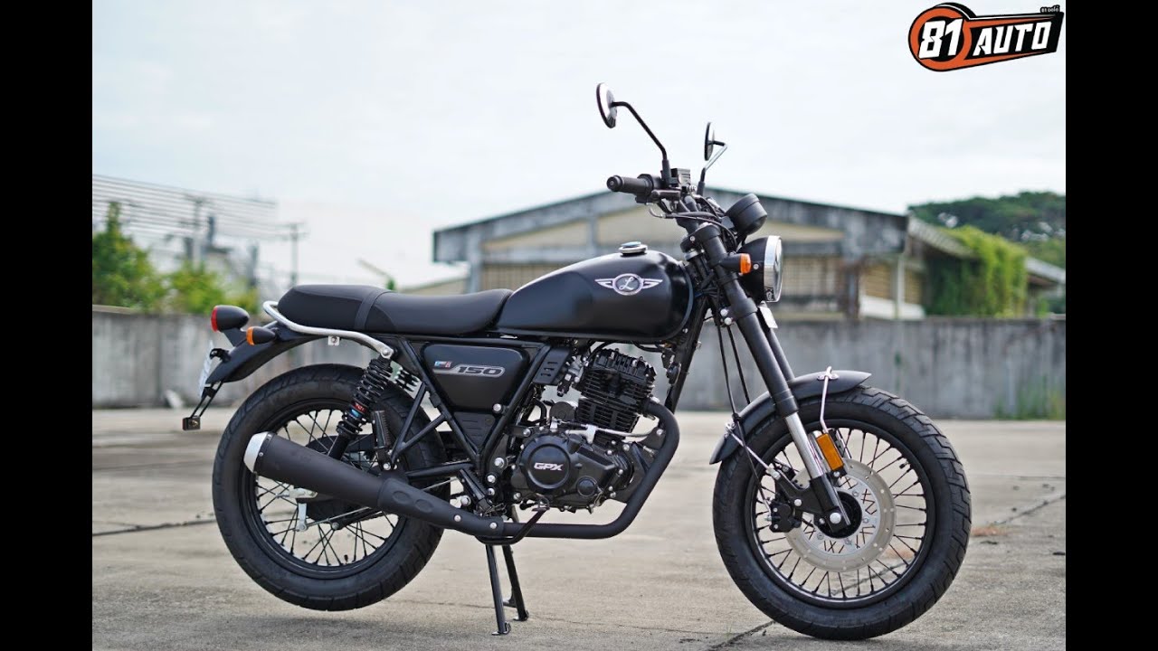 GPX Legend 150 Fi โฉม 2020 (ดำ) HD Walk Around: 81Auto - YouTube