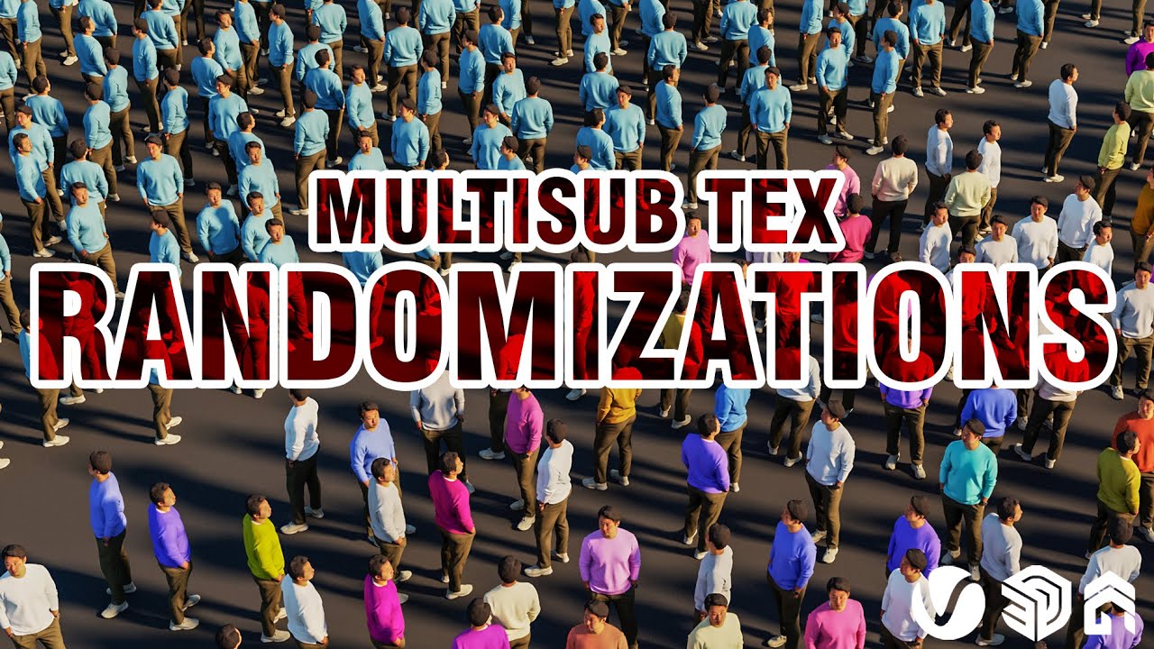 HOW TO USE MULTISUBTEX IN VRAY FOR RANDOM MATERIALS - YouTube