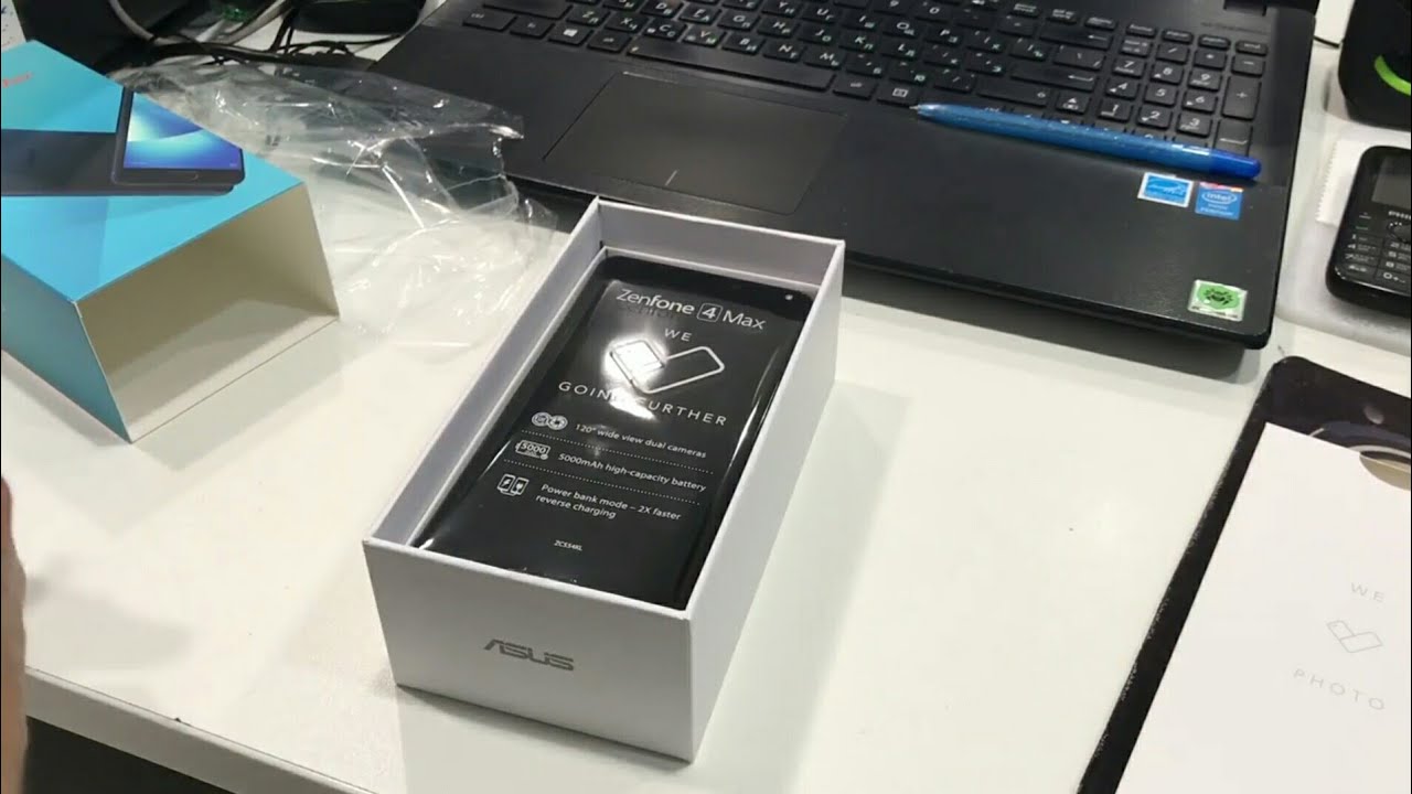Asus zenfone 4 max (2017) unboxing and overview. - YouTube
