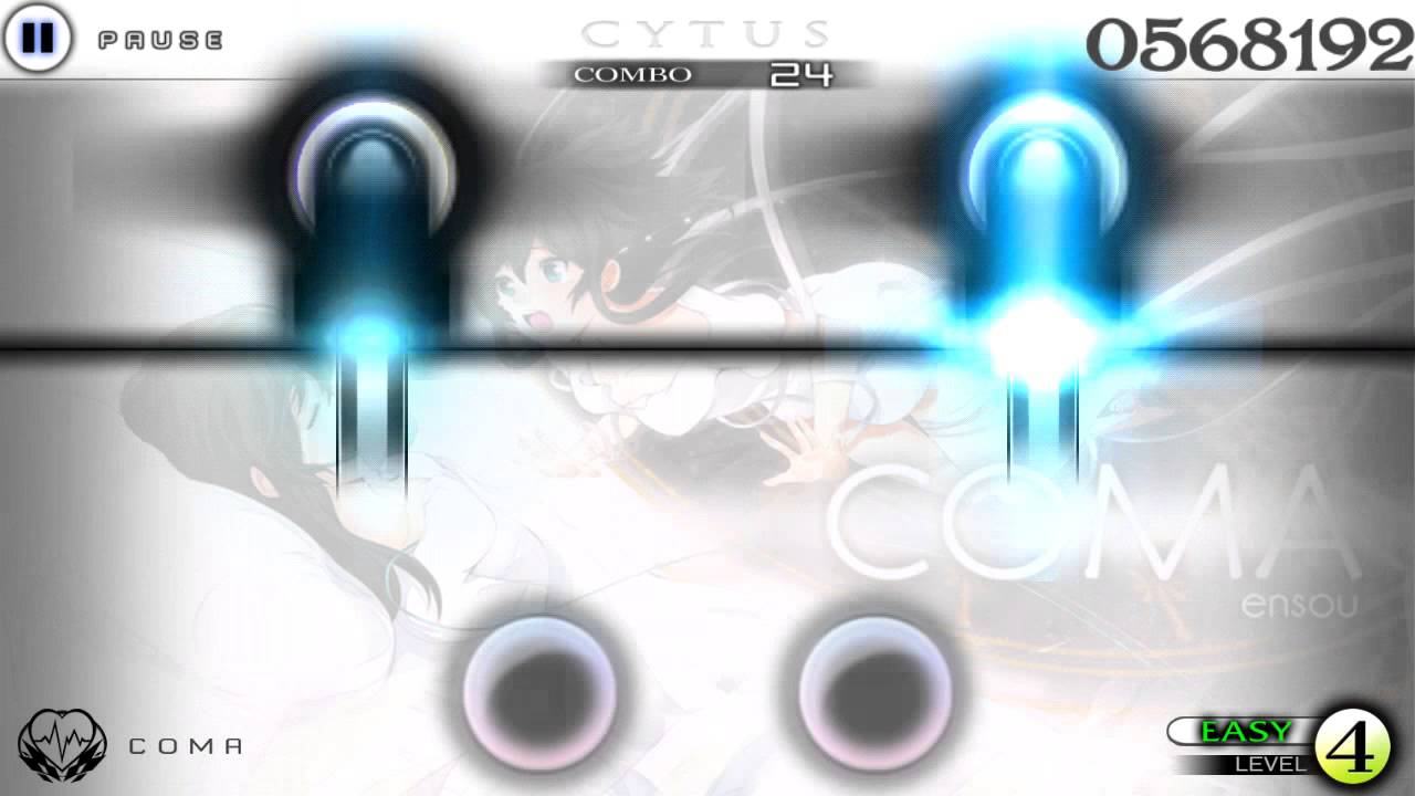 [Cytus] Gameplay - COMA Easy - YouTube