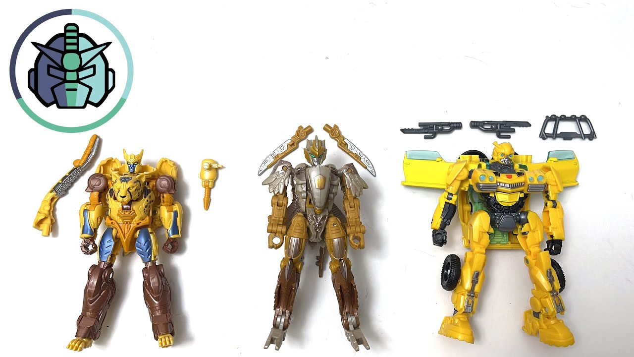 Transformers Rise of the Beasts Deluxe Class Bumblebee Cheetor Airazor ...
