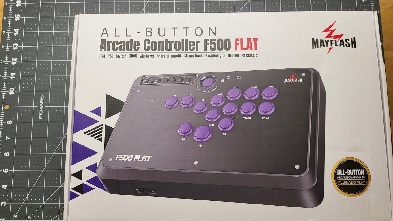 Mayflash F500 Flat Talk and Tekken 8 - YouTube