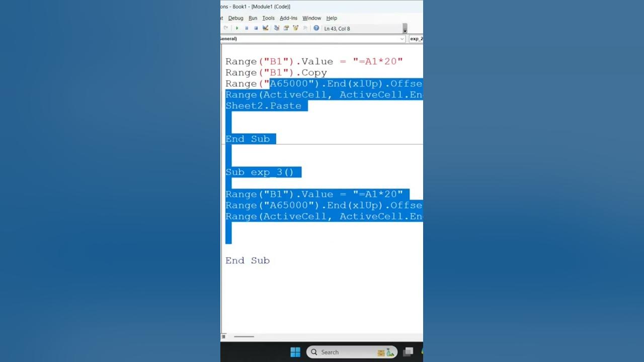 ## VBA macros classes live online practical## - YouTube