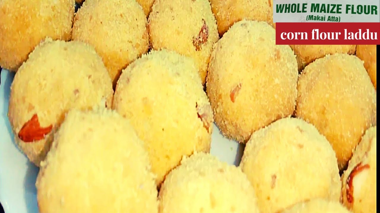 corn flour laddu | maize flour laddu - YouTube