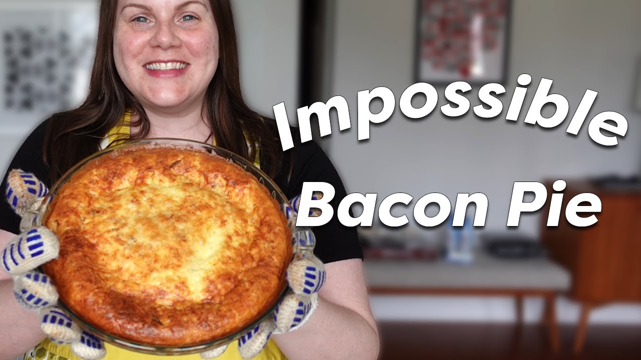IMPOSSIBLE Bacon Pie - Ideas for breakfast meal prep! - YouTube