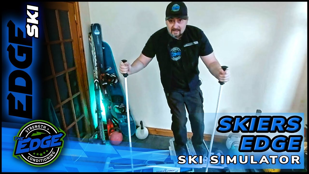 Training with The Skiers Edge | A LATERAL CROSS TRAINER - YouTube