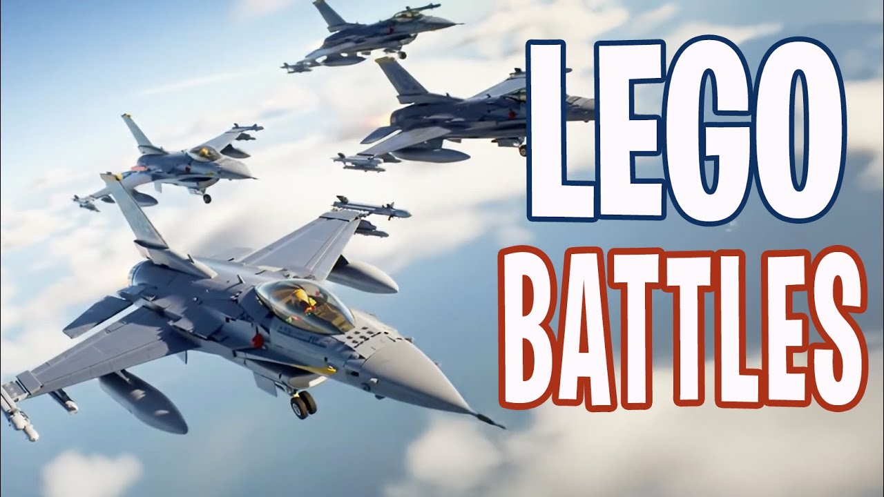 LEGO BATTLES Part 5 Civil War, WW1 Dogfight, WW2 Tank Assault ...