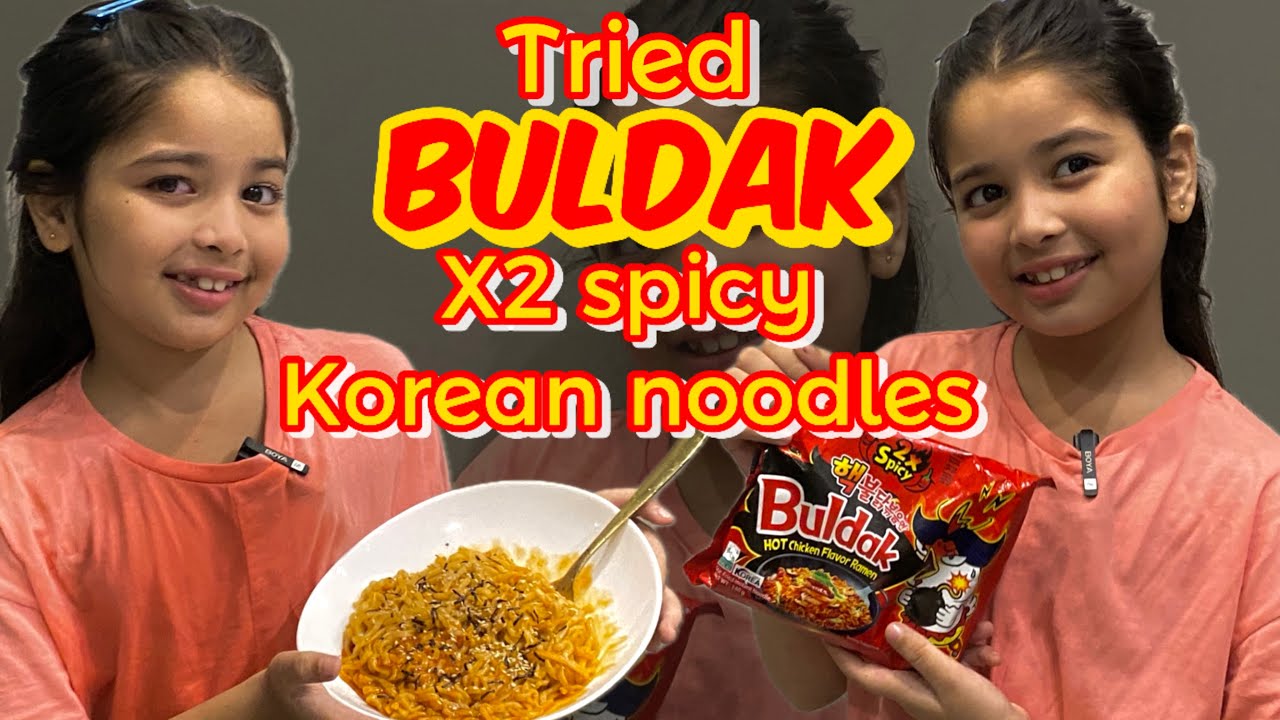 Aayat Arif || Tried BULDAK ( x2 spicy Korean Ramen) || vlog - YouTube