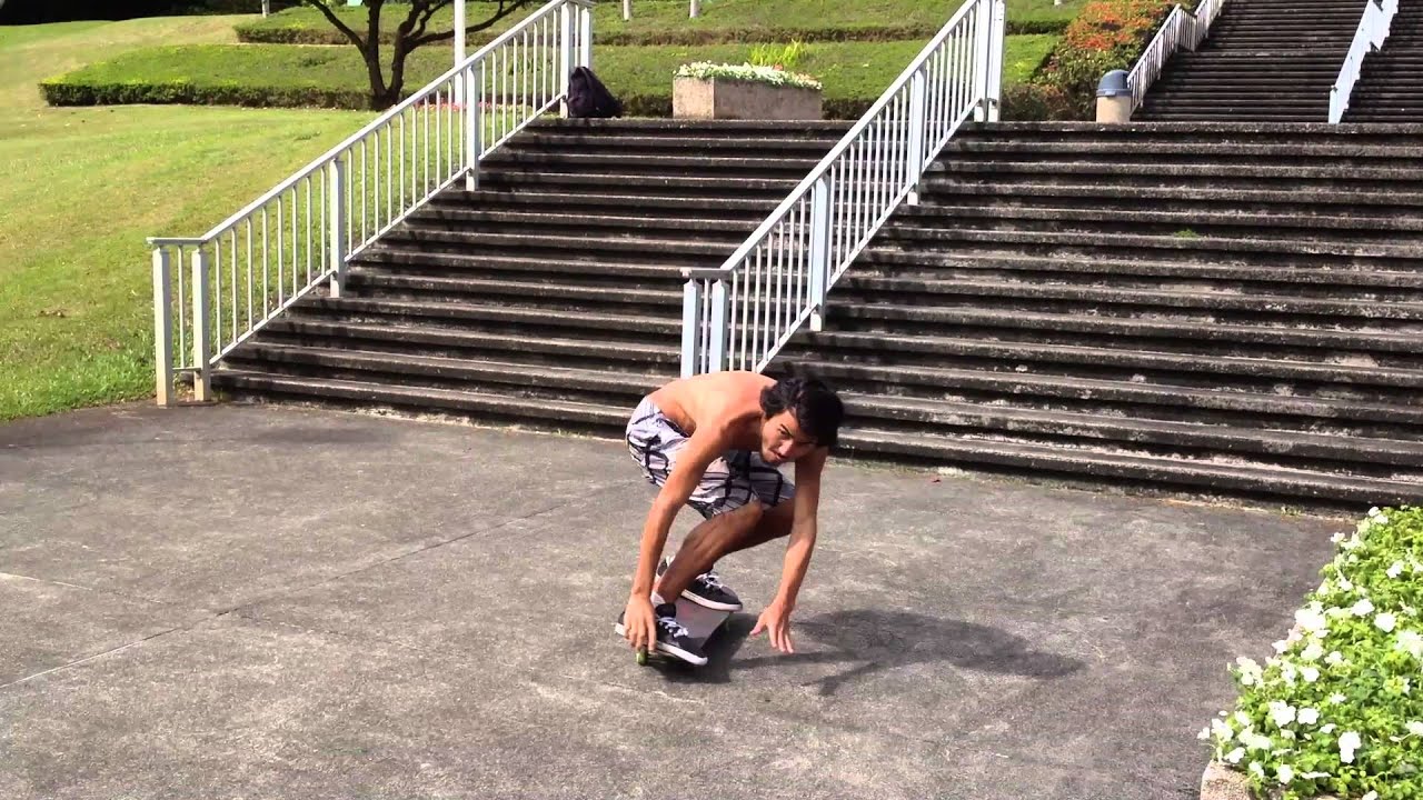 Aaron Rau Hawaii Skate Part - YouTube