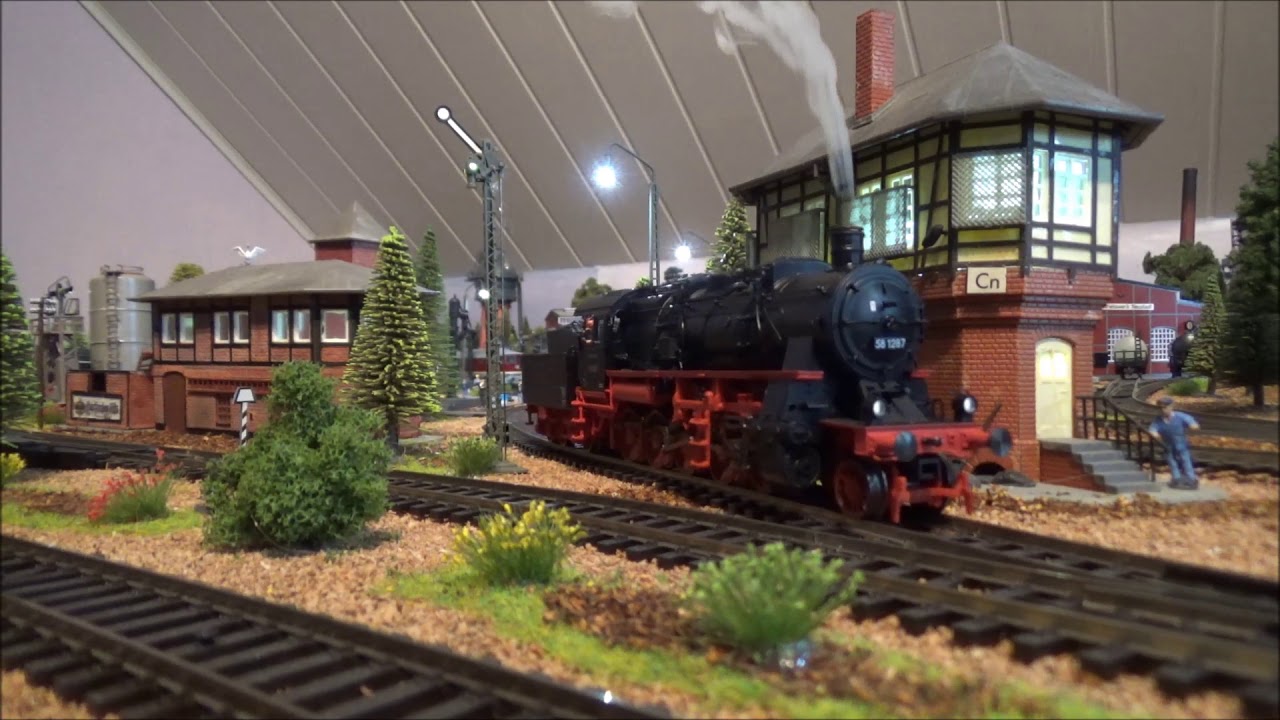 BR 58 Güterzug Dampflok /Digital mit Sound und Rauch im ...