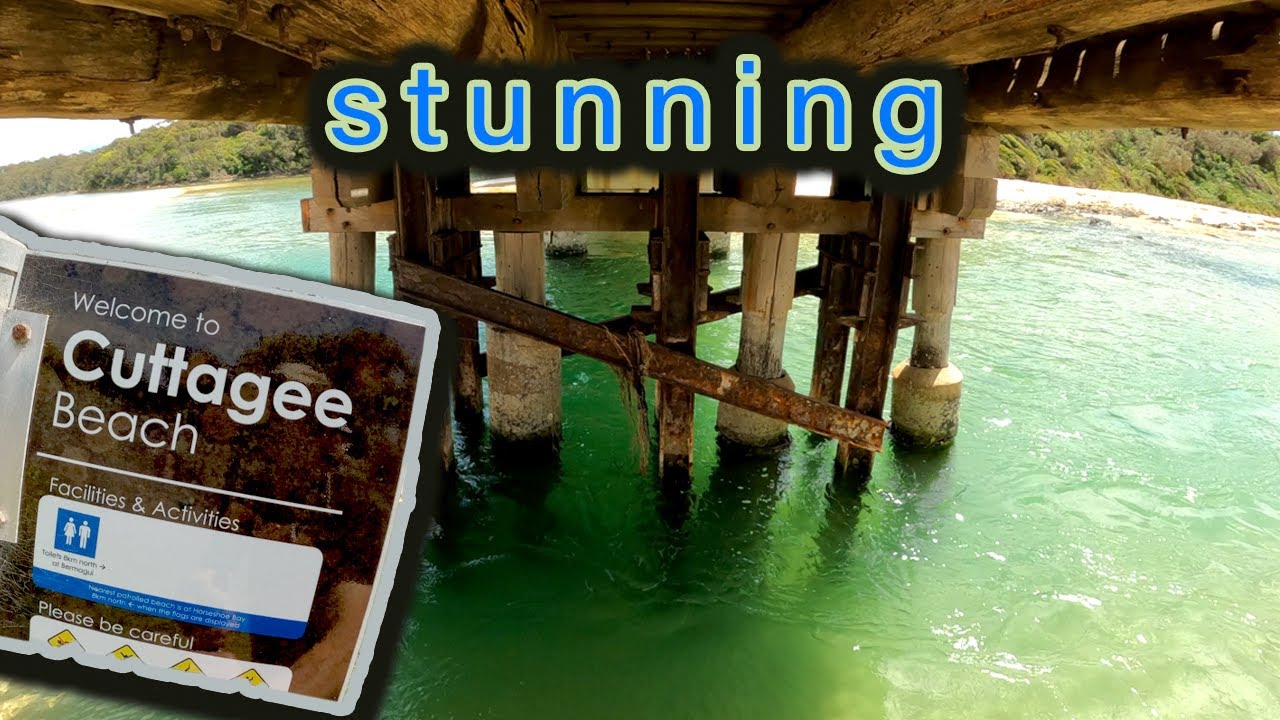 Under The Bridge At Cuttagee Beach + North Head Campground - YouTube