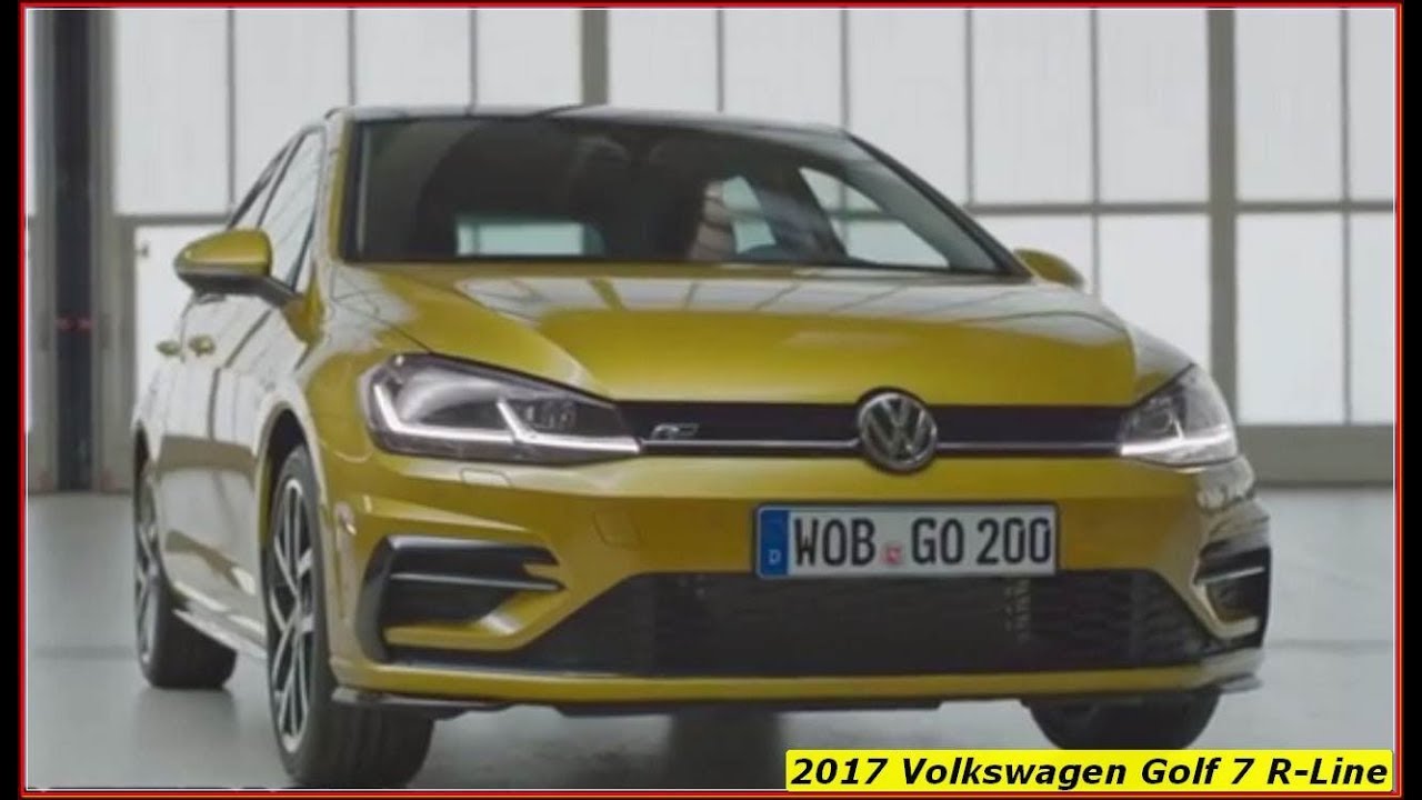Volkswagen Golf 2017 7 R-Line In Depth Review Interior Exterior - YouTube