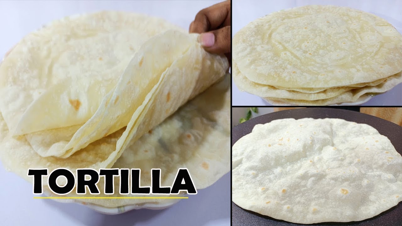 Easy Tortilla Wrap (Roti) Recipe By Cooking with Fatima - YouTube