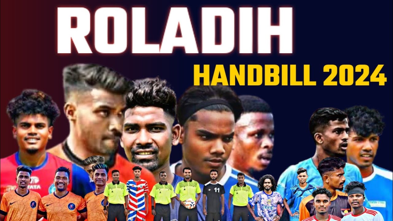 ROLADIH FOOTBALL MATCH HANDBILL 2024 | TATA STEEL vs JFC RESERVE 🔥 ...