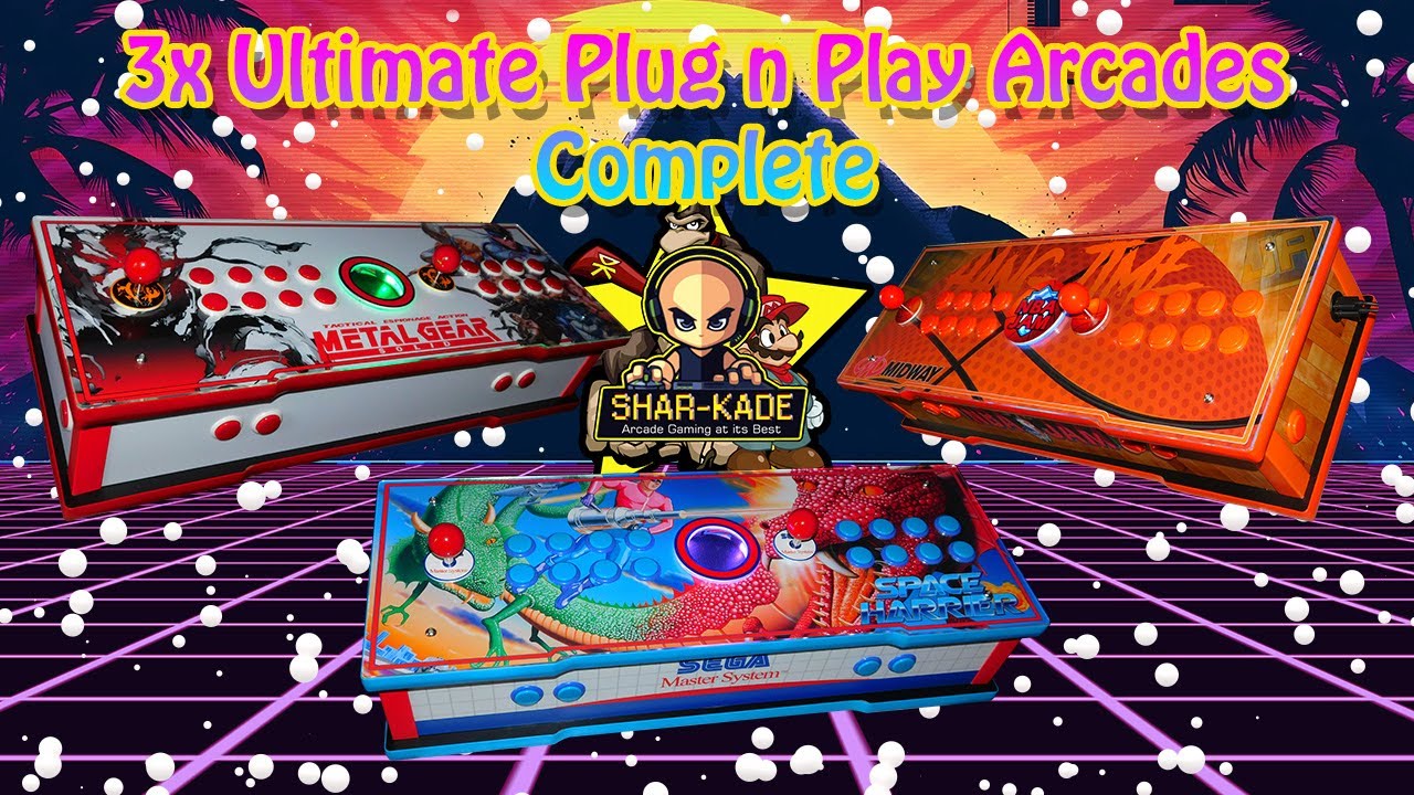 SHAR-KADEs DIY Bespoke Plug n Play Arcade Control Units Upto 112 ...