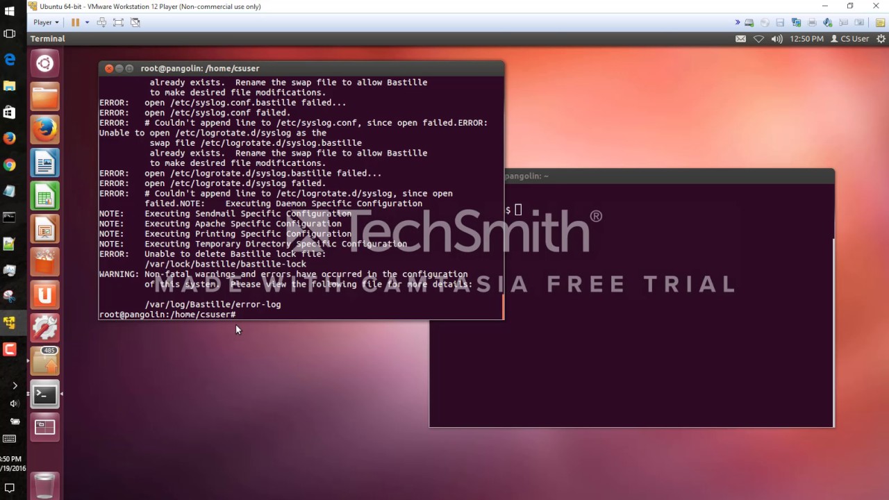 Using Bastille Linux - YouTube