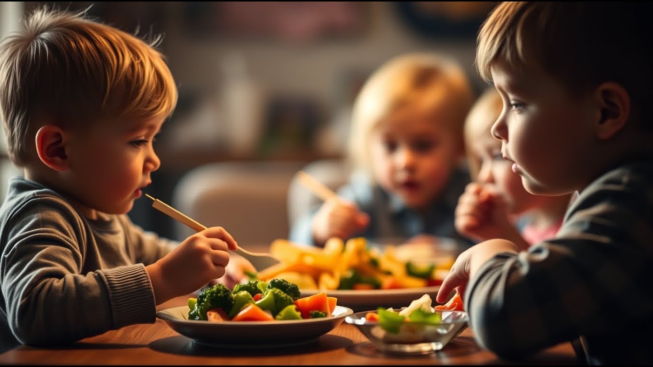 Dinner Time Song for Kids | Healthy Eating Song | Tiny Tunes - YouTube