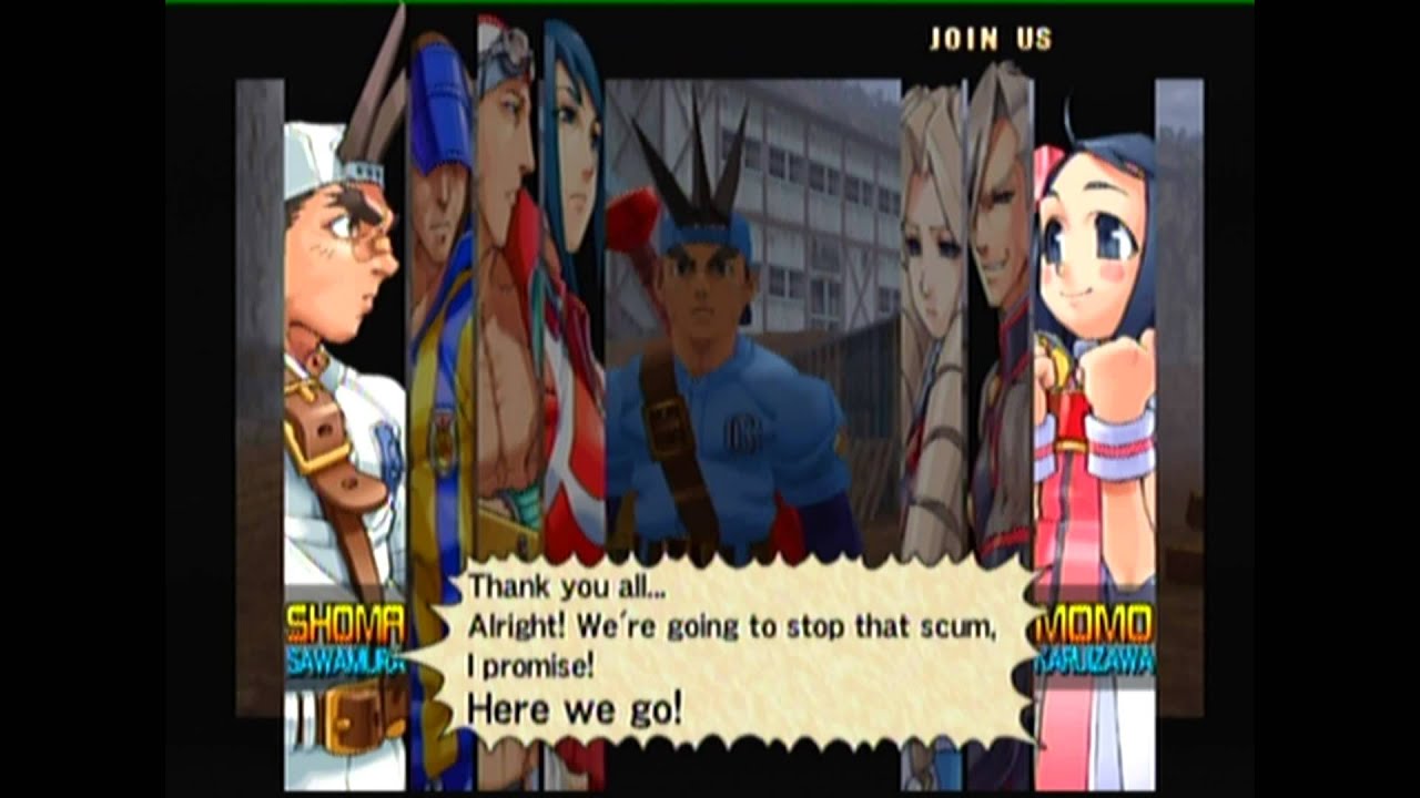 Project Justice for Dreamcast. Story Mode play-through with Team Gorin ...