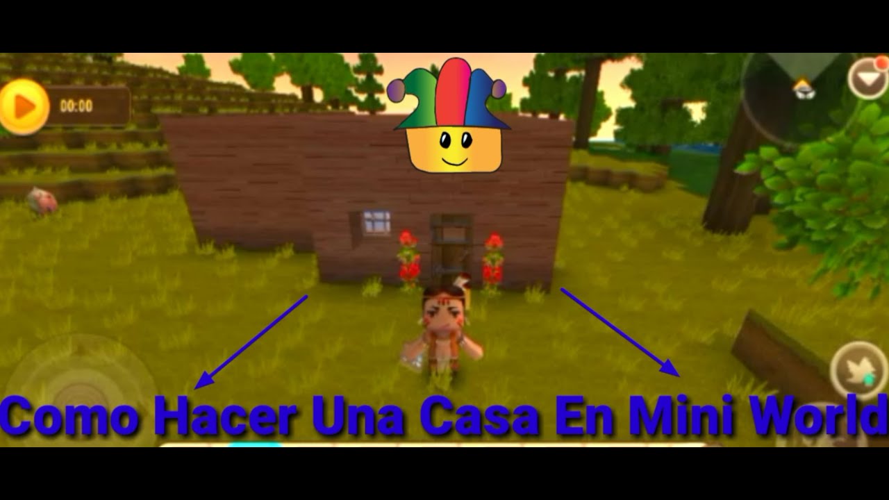 Como Hacer Una Casa En (Mini World) - YouTube
