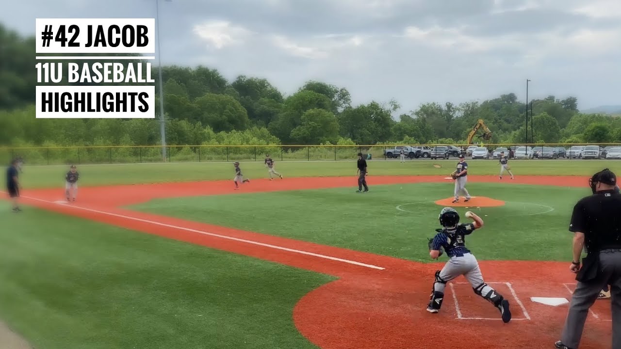 #42 Jacob - USSSA 11U Baseball Highlights June 2021 - YouTube