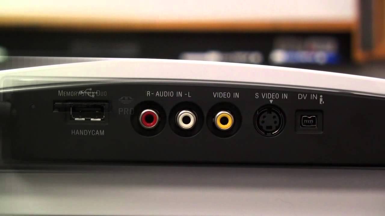 Sony's VRDMC5 DVDirect® Multi-Function DVD Recorder Unboxing and ...