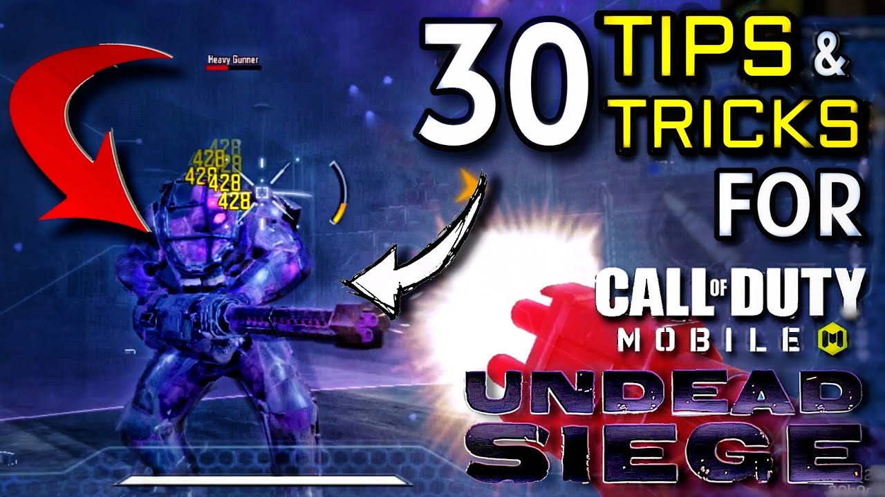30 TIPS AND TRICKS TO WIN UNDEAD SIEGE CODM | Undead Siege Hard Mode ...