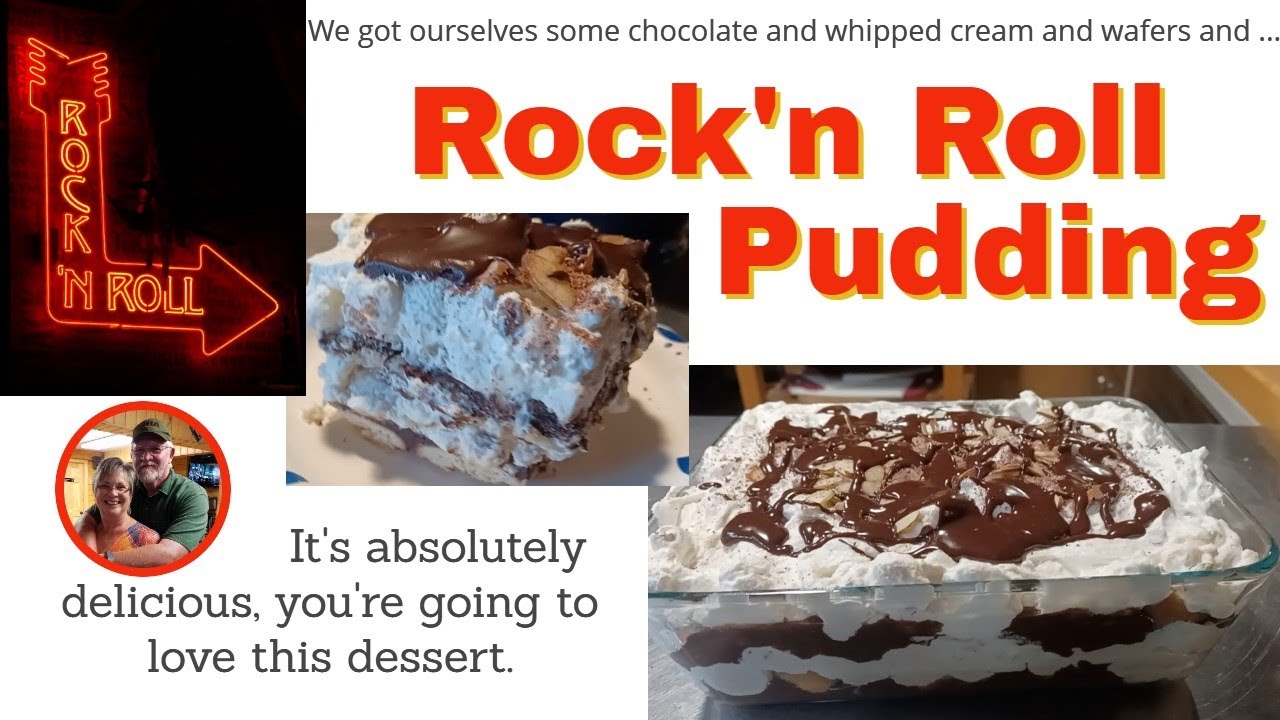 Rock-n-Roll Pudding: A Decadent Chocolate Dessert - YouTube