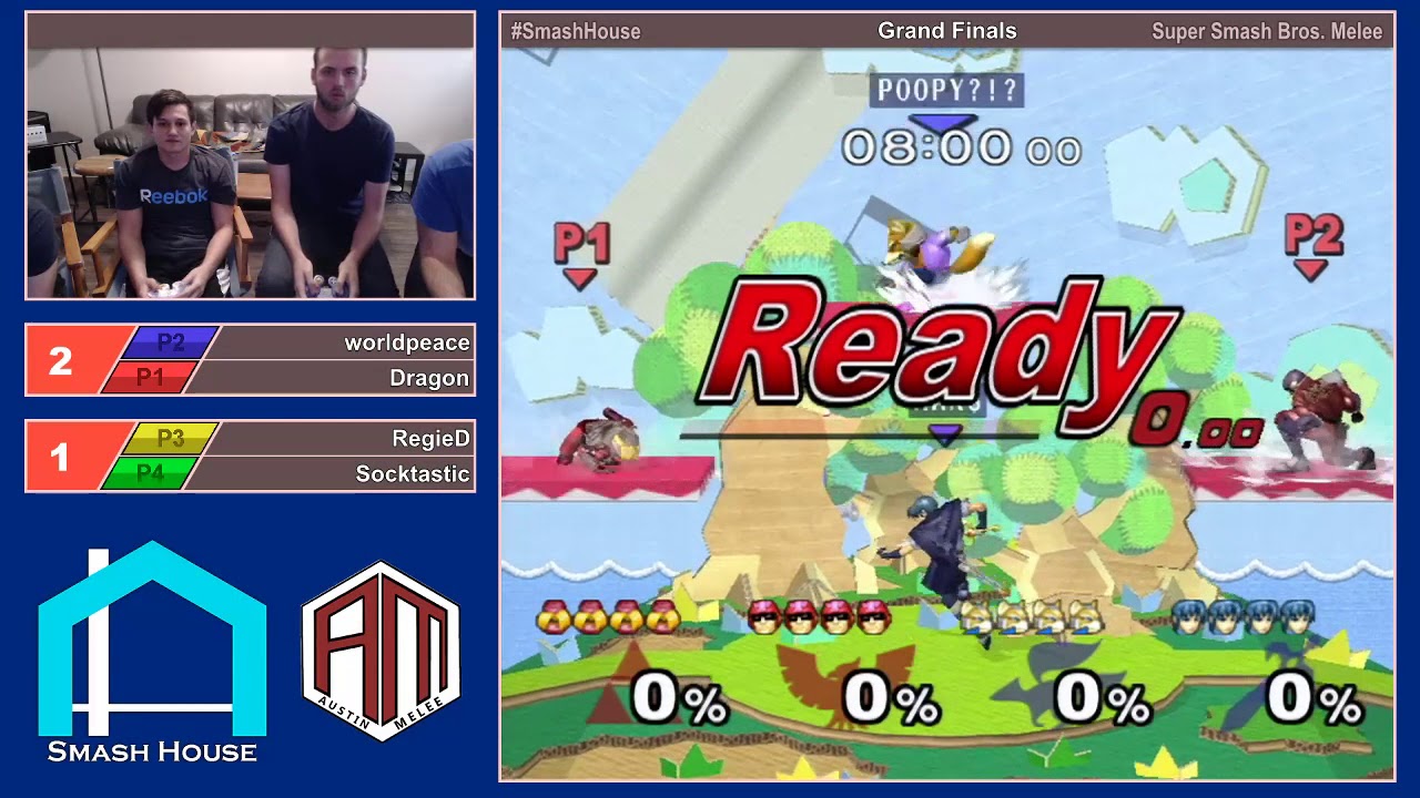 Smash House 2 Doubles GF - Worldpeace & Dragon (Red) vs RegieD ...