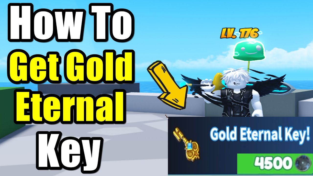 How To Get Gold Eternal Key In Sword Warriors - YouTube