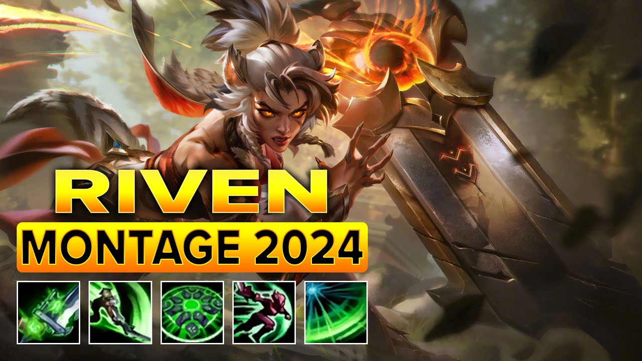 High Elo Riven Montage 2024 - Best Riven Plays Season 14 - YouTube
