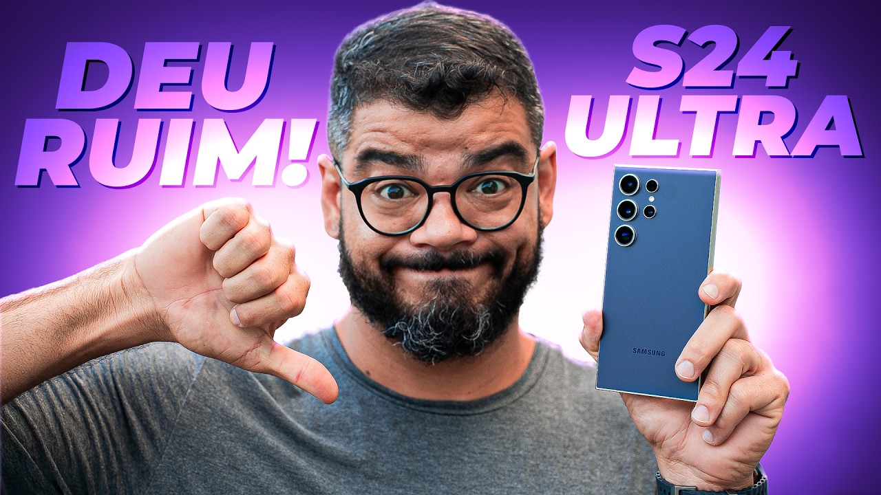 Meu Galaxy S24 ULTRA DEU PAU! Problema SÉRIO, E AGORA? A GARANTIA DA ...