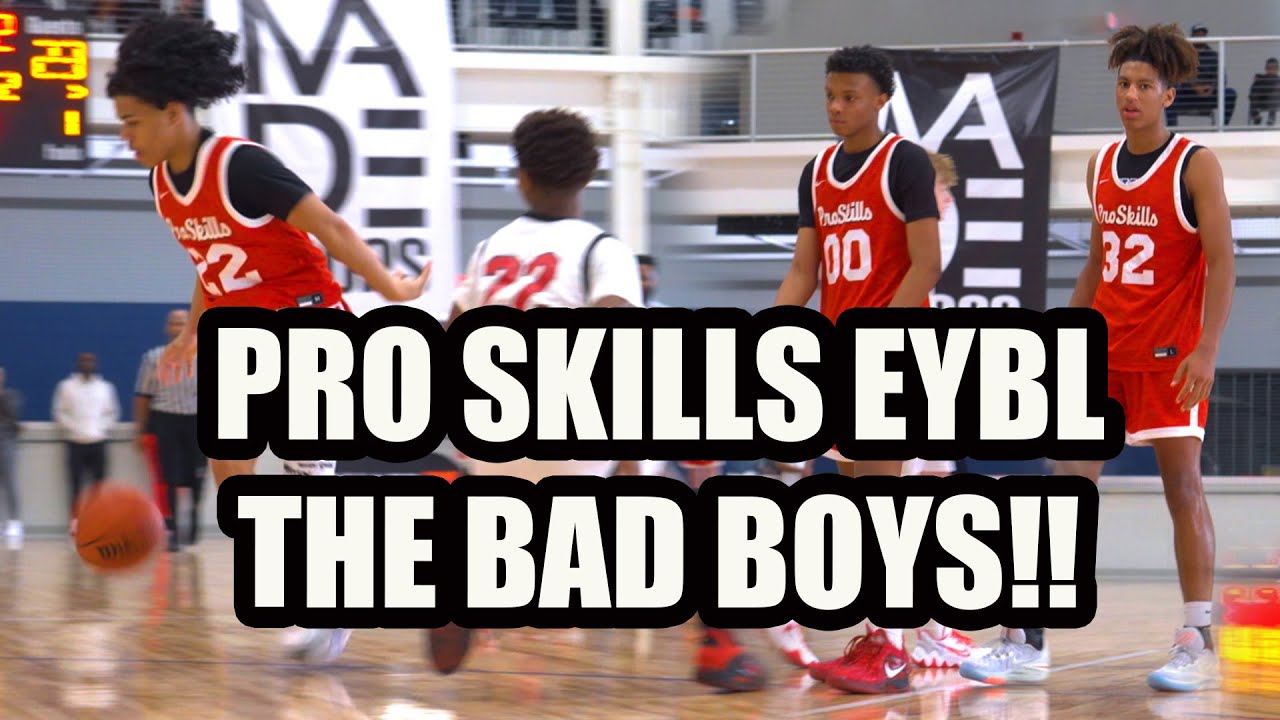 Isaak Hayes New AAU Team Dominates MADE HOOPS PRO SKILLS EYBL VS ISO ...