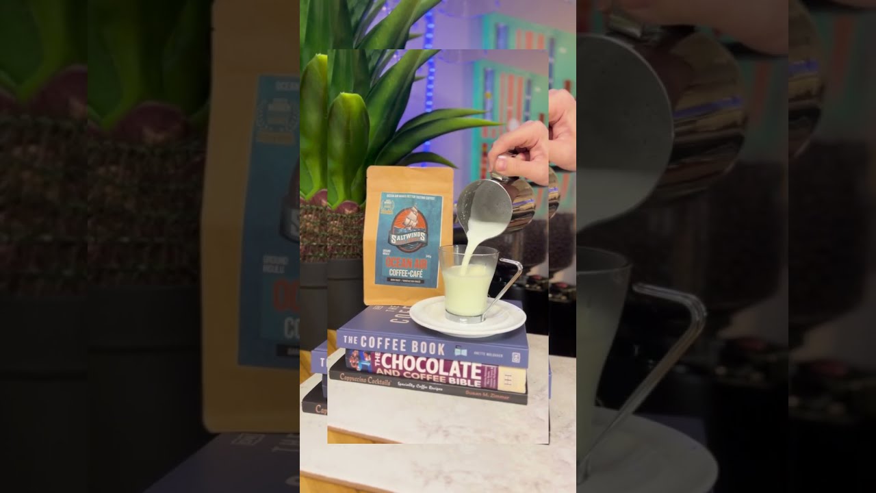 Ocean Air Salted Latte - Unique Coffee Recipes - Saltwinds Coffee Company